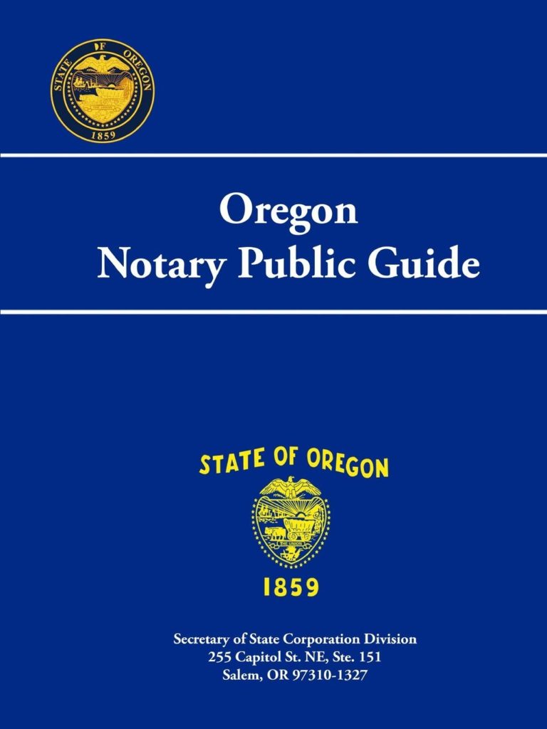 Oregon Notary Public - Solid State Tax & Life Insurance